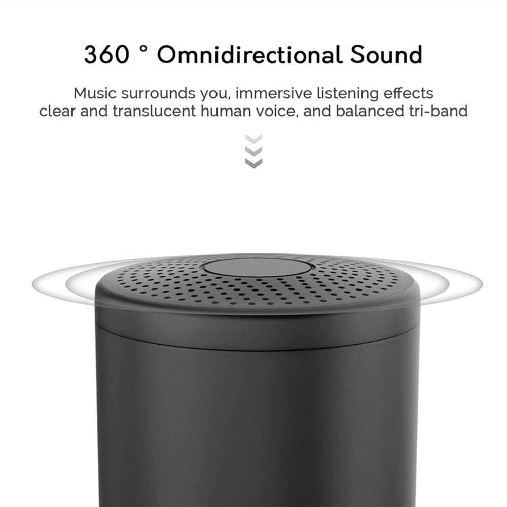 Mini Boxa Portabila Bluetooth, Design Compact, Sunet HD, SONORH®, Negru ...