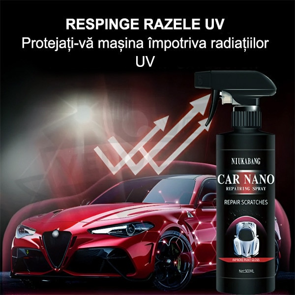 Nano spray auto, repara zgarieturile, sigilant vopsea, indeparteaza ...