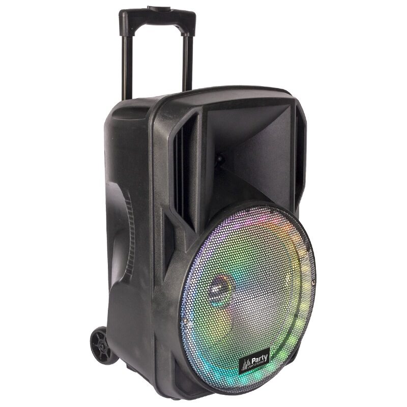 Boxa portabila, Bluetooth, 50W, Karaoke, USB/SD/BT/FM, Microfon ...