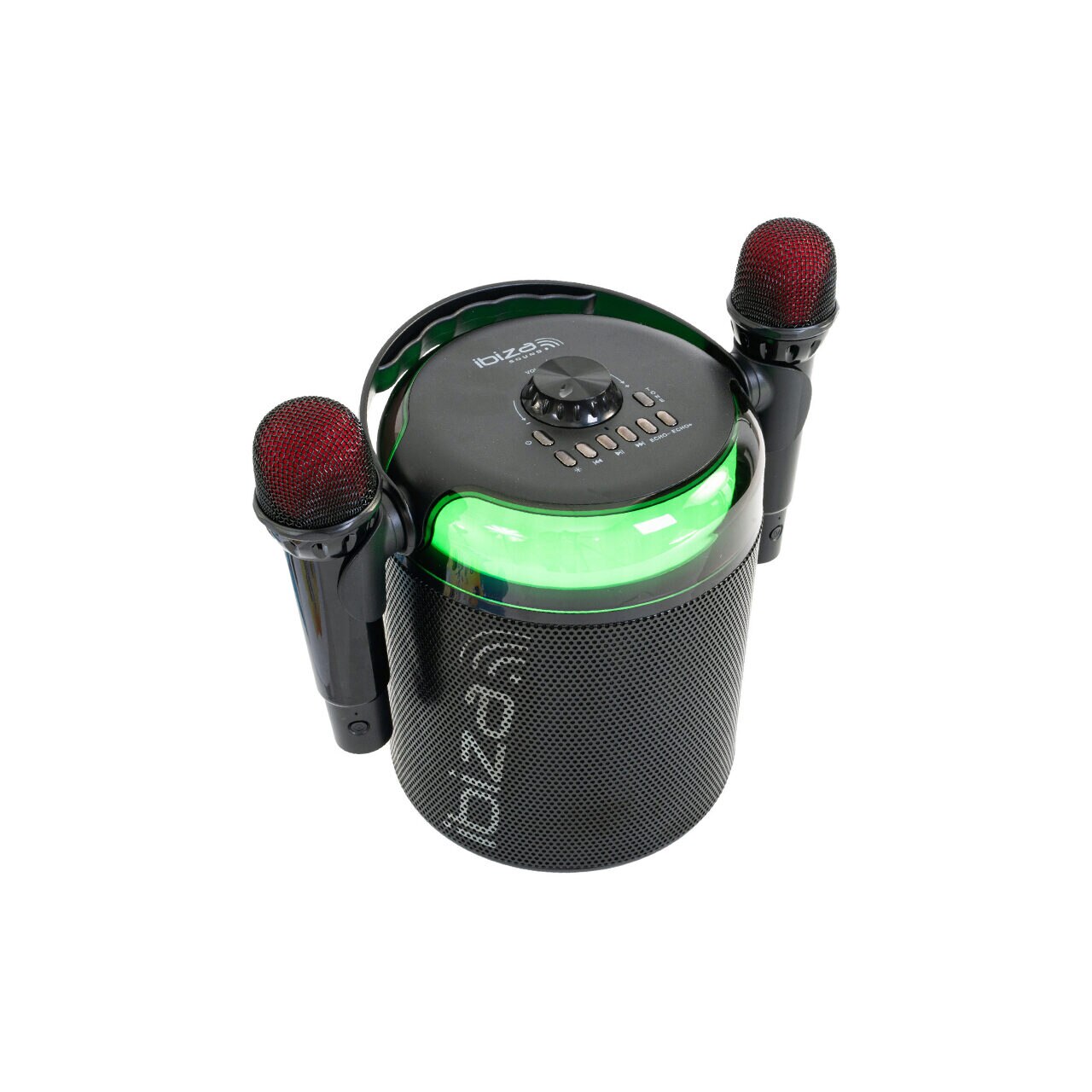 Boxa portabila Karaoke, 2x Microfoane, BT/USB/MSD/AUX, 120W, 260 x 270 ...