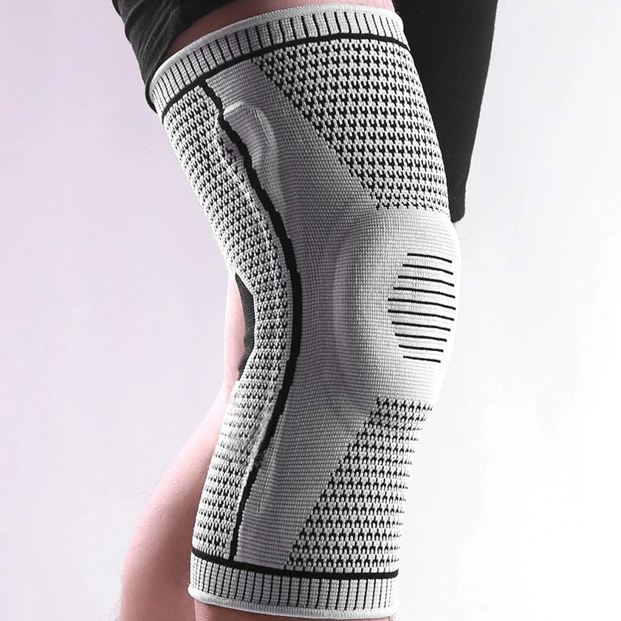 Set de 2 genunchiere Gmrety, textil, gri, marimea M - eMAG.ro