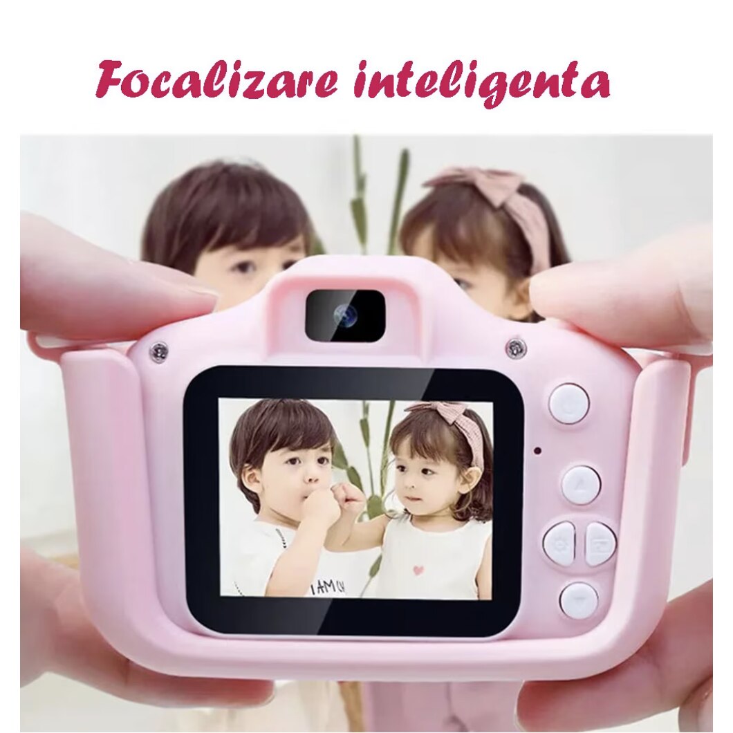 Camera foto copii, 32GB SD card 1080P HD, 23 milioane pixeli, 2.0 inch ...