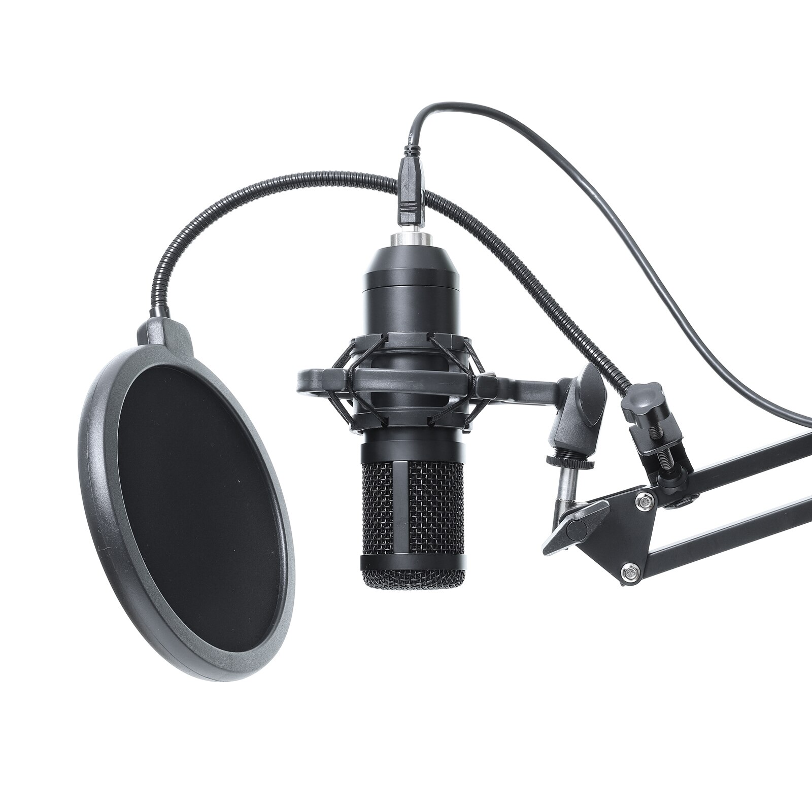 Microfon cu condensator cu brat USB cu diafragma - AC-03 - eMAG.ro