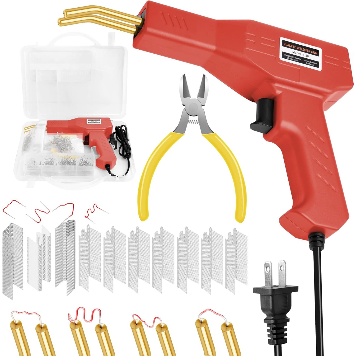 Kit de reparare a barei de protectie din plastic pentru automobile, 50 ...