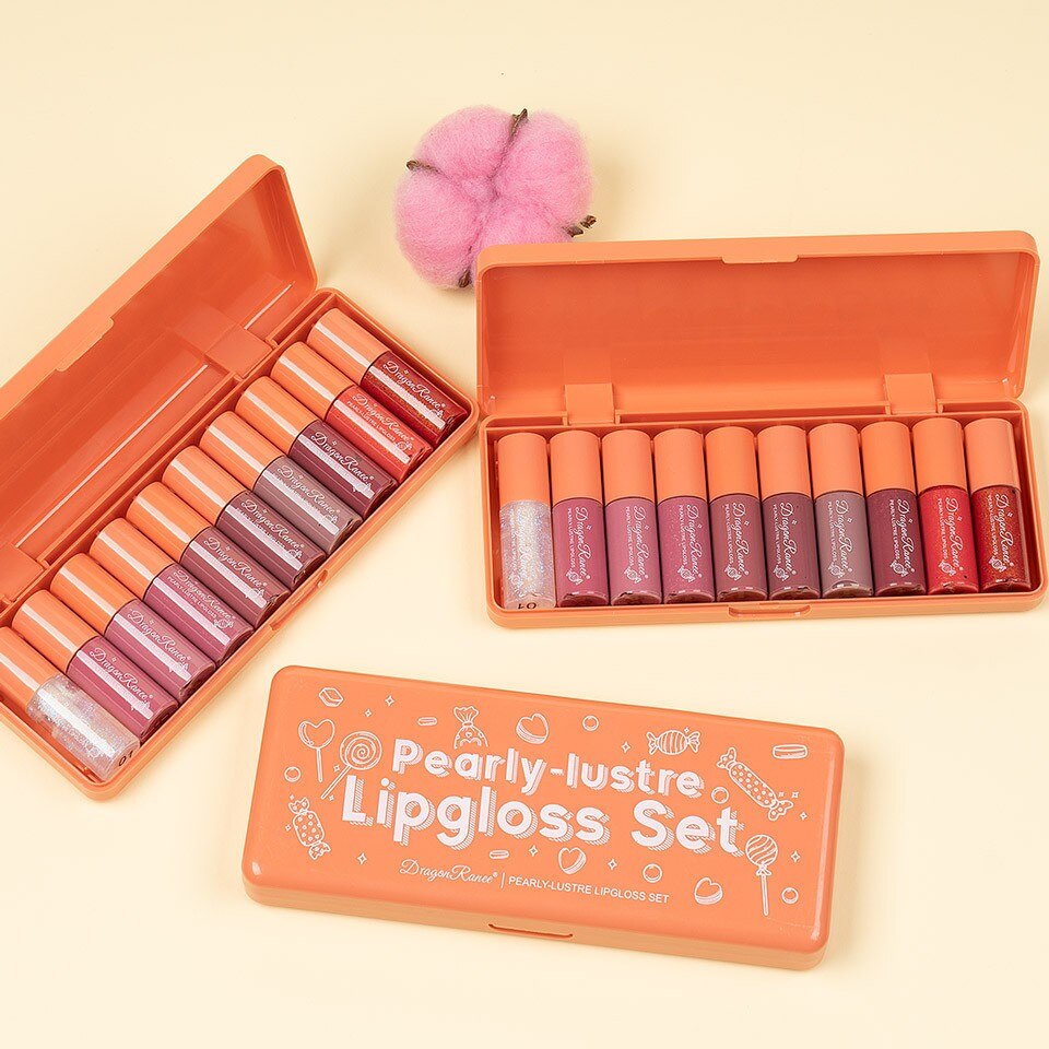 Set 2 x 10 Rujuri Lichide Ranee Pearly-Lustre Lipgloss - eMAG.ro