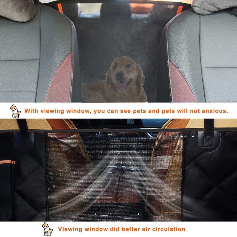 Husa pentru bancheta auto de 5 stele, LEOKOR®, transport caini si ...