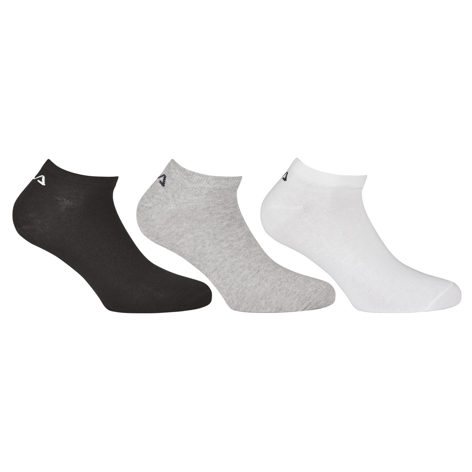 Fila, Set de sosete pana la glezna unisex - 3 perechi, Multicolor, 39 ...