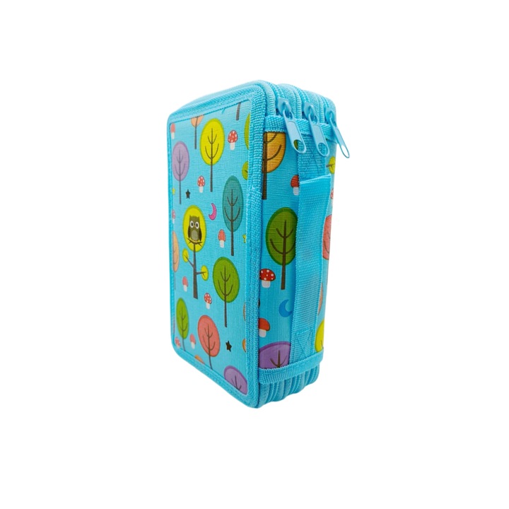 Penar Scolar pentru Copii, Model Ergonomic cu 3 Compartimente - Spatiu ...