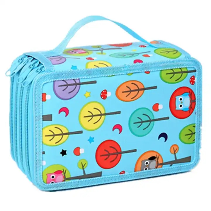 Penar Scolar pentru Copii, Model Ergonomic cu 3 Compartimente - Spatiu ...