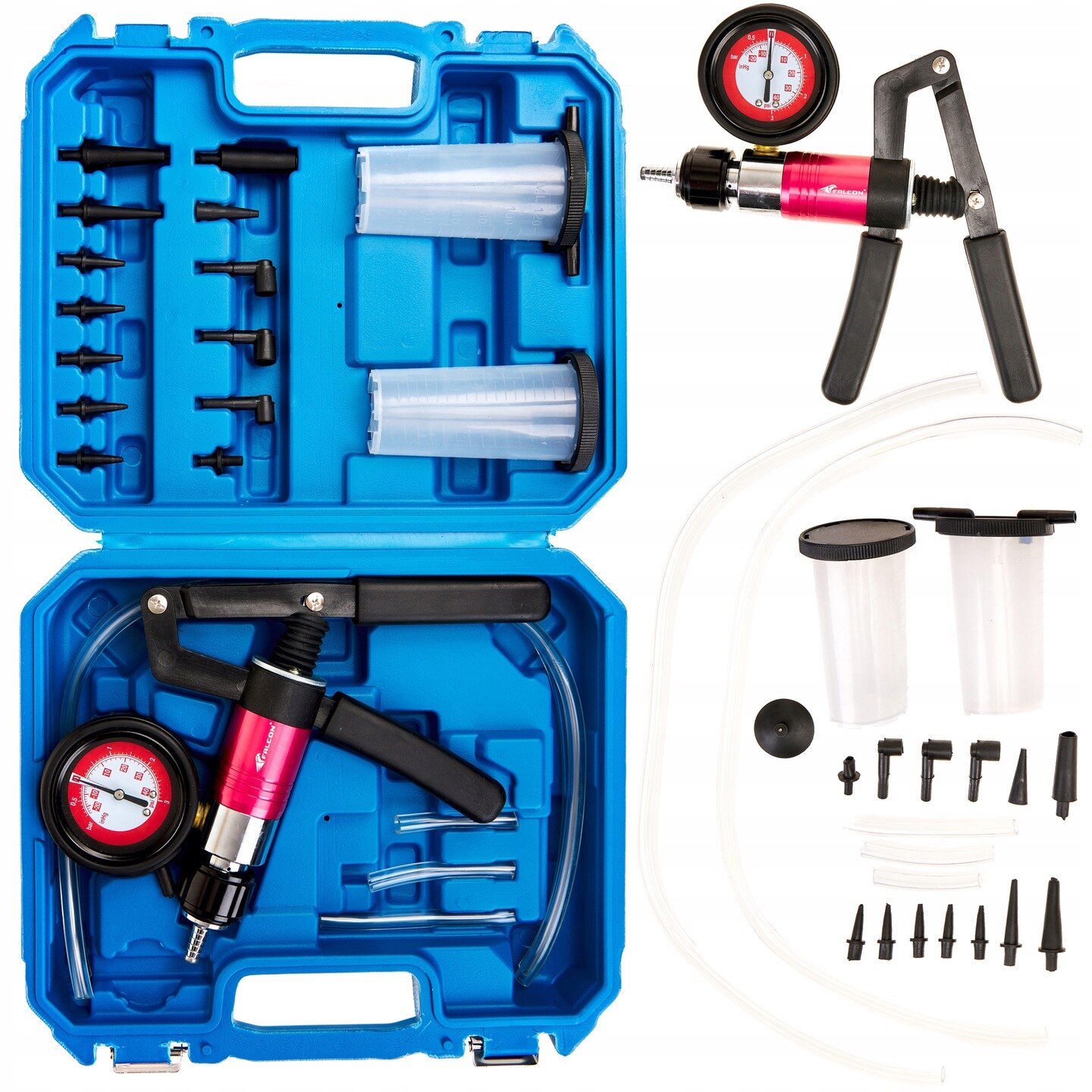 Kit pompa de vid, Falcon, 120 ml, Multicolor - eMAG.ro