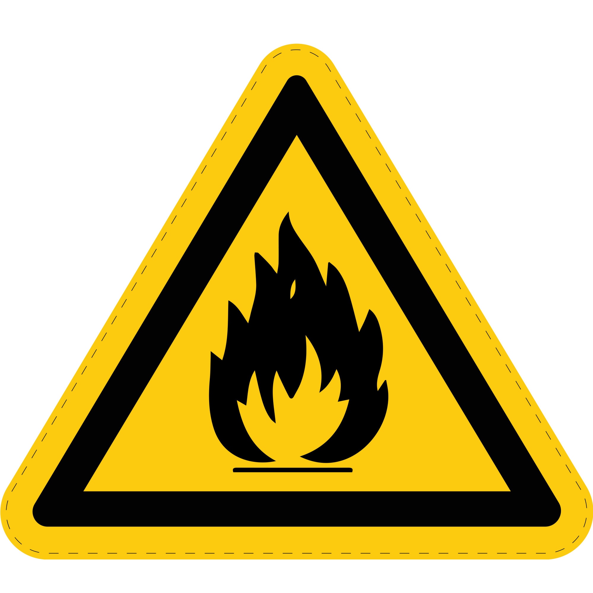 Sticker Indicator Autoadeziv de Avertizare Materiale Inflamabile 5 cm ... Sticker Indicator Autoadeziv de Avertizare Materiale Inflamabile 5 cm ...