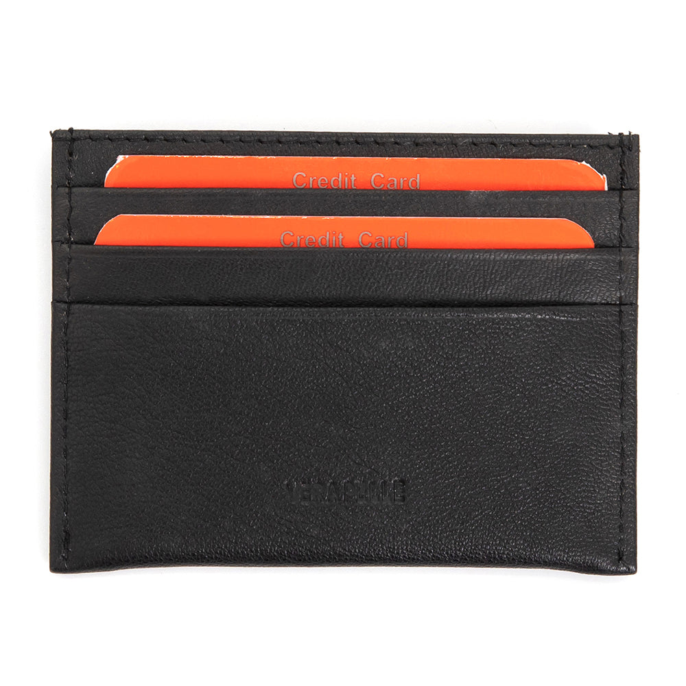 Pierre Cardin, Port card barbati din piele naturala GPB086, Negru - eMAG.ro