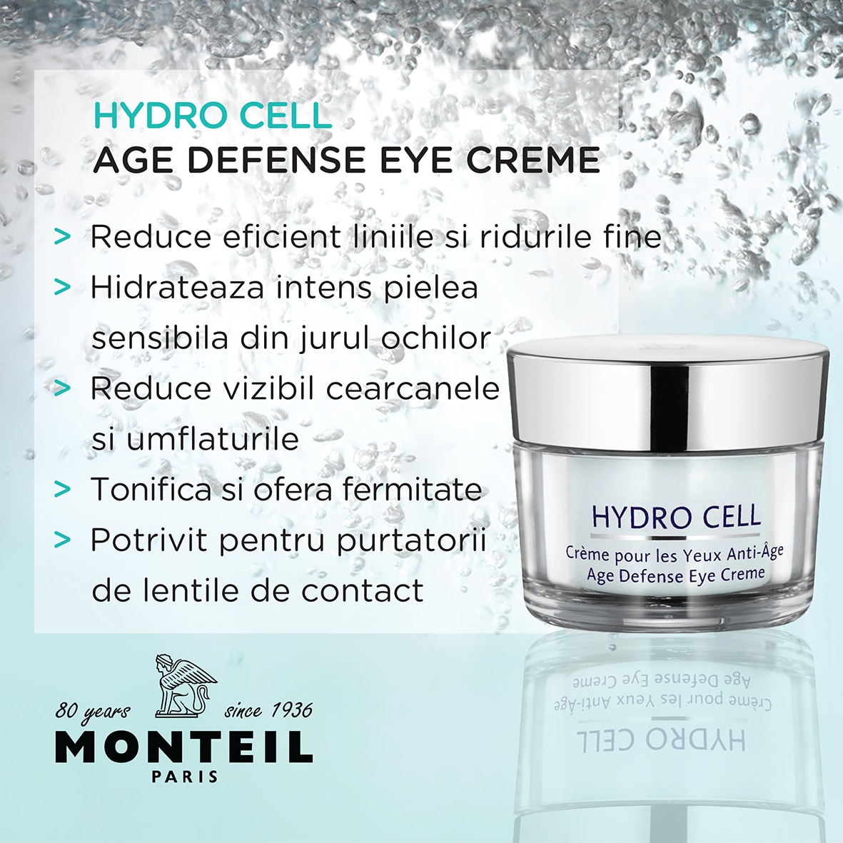 Crema hidratanta pentru ochi cu alge marine, reduce ridurile si ...