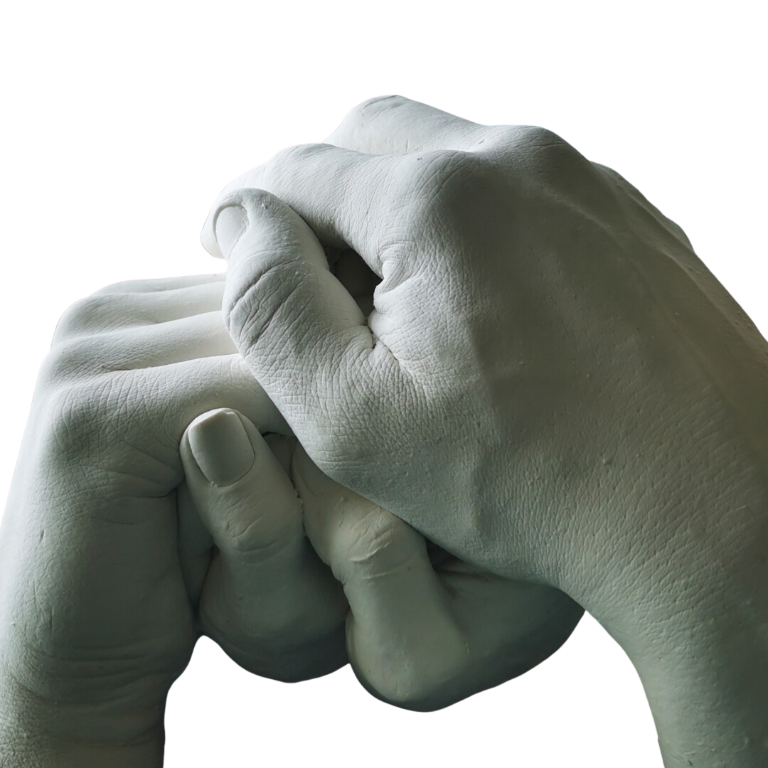 Kit familie pentru mulajul mainilor - doua maini adulte si doua de ...