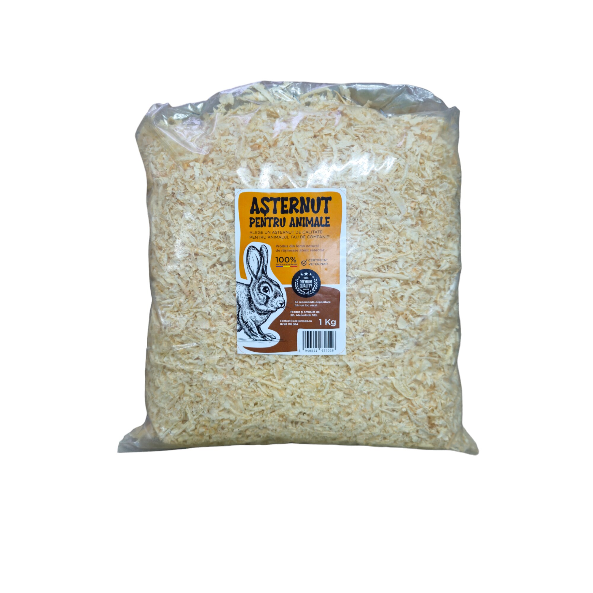 Asternut igienic pentru animale de companie, 100% Produs Romanesc, 1kg ...