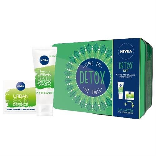 Set Nivea Caseta Detox 2 piese, crema 50ml+ masca fata 75ml - eMAG.ro