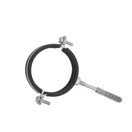 Clema metalica cu cauciuc pentru fixare tevi in perete, 2", 60 - 64 mm ...