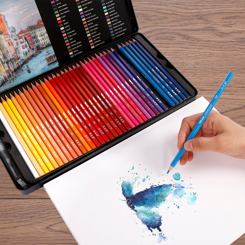 Set 72 Creioane Colorate - Pastel Multicolore cu Pigment Premium pentru ...