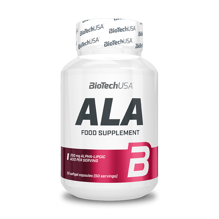 Antioxidant acid alfa-lipoic, BioTech USA, 50 Capsule - eMAG.ro