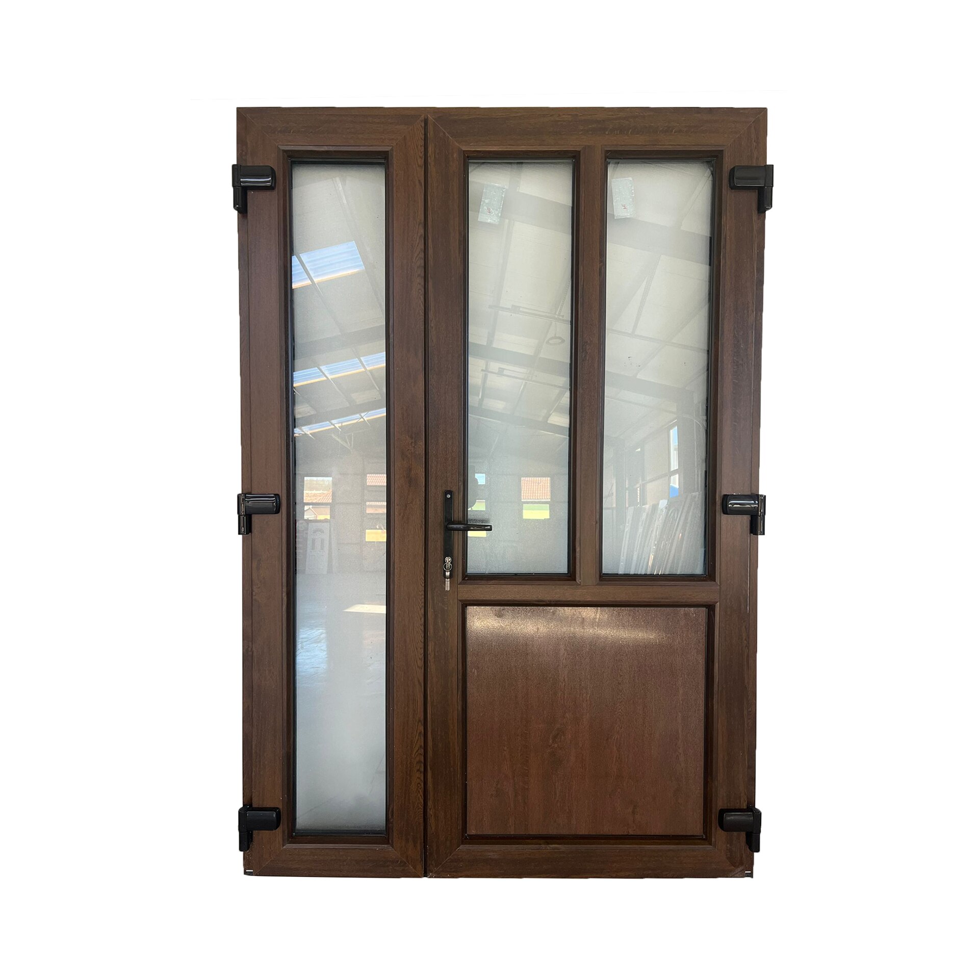 Usa Exterior PVC Cu Geam Termopan T Model Nuc 120x200 EMAG ro Usa Exterior PVC Cu Geam Termopan T Model Nuc 120x200 EMAG ro