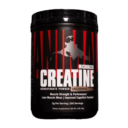 Creatina Animal Micronized, Universal Nutrition, 200 portii, 500 g ...