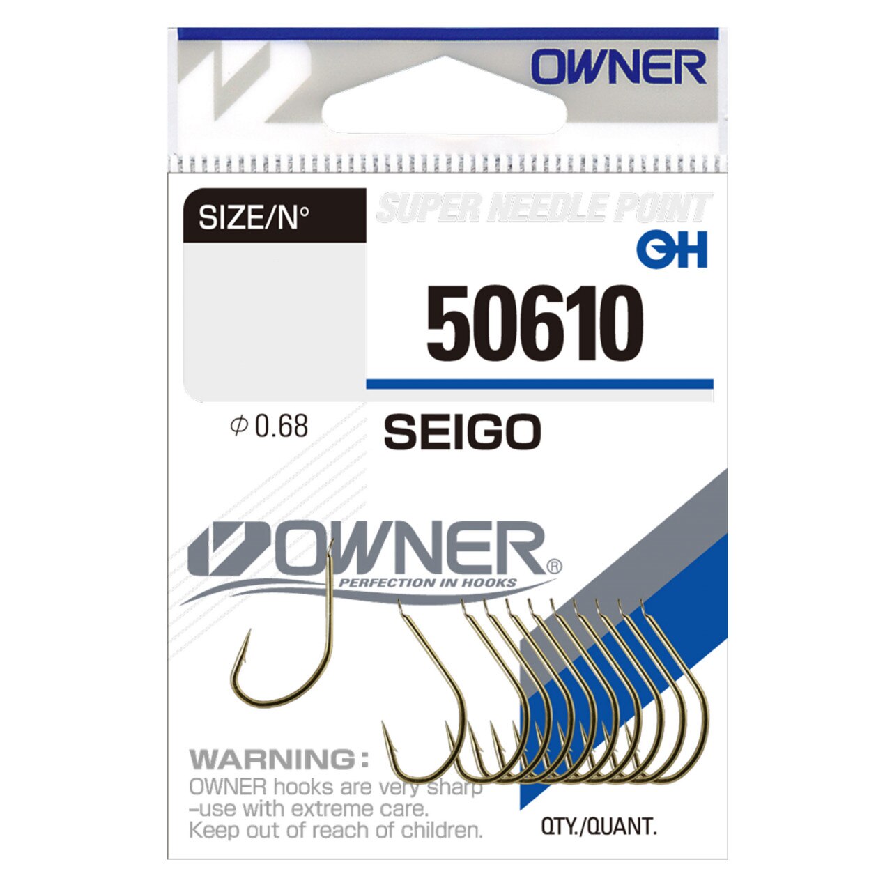 Кука MMT Owner 50610 No.1/0 Seigo - eMAG.bg