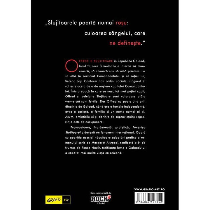 Povestea slujitoarei. Roman 122170, Margaret Atwood - eMAG.ro