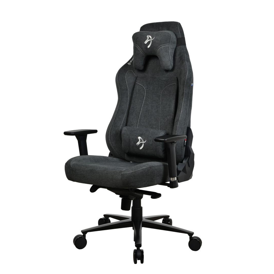 Scaun gaming, Arozzi, Textil, Capacitate maxima 160kg, Negru - eMAG.ro