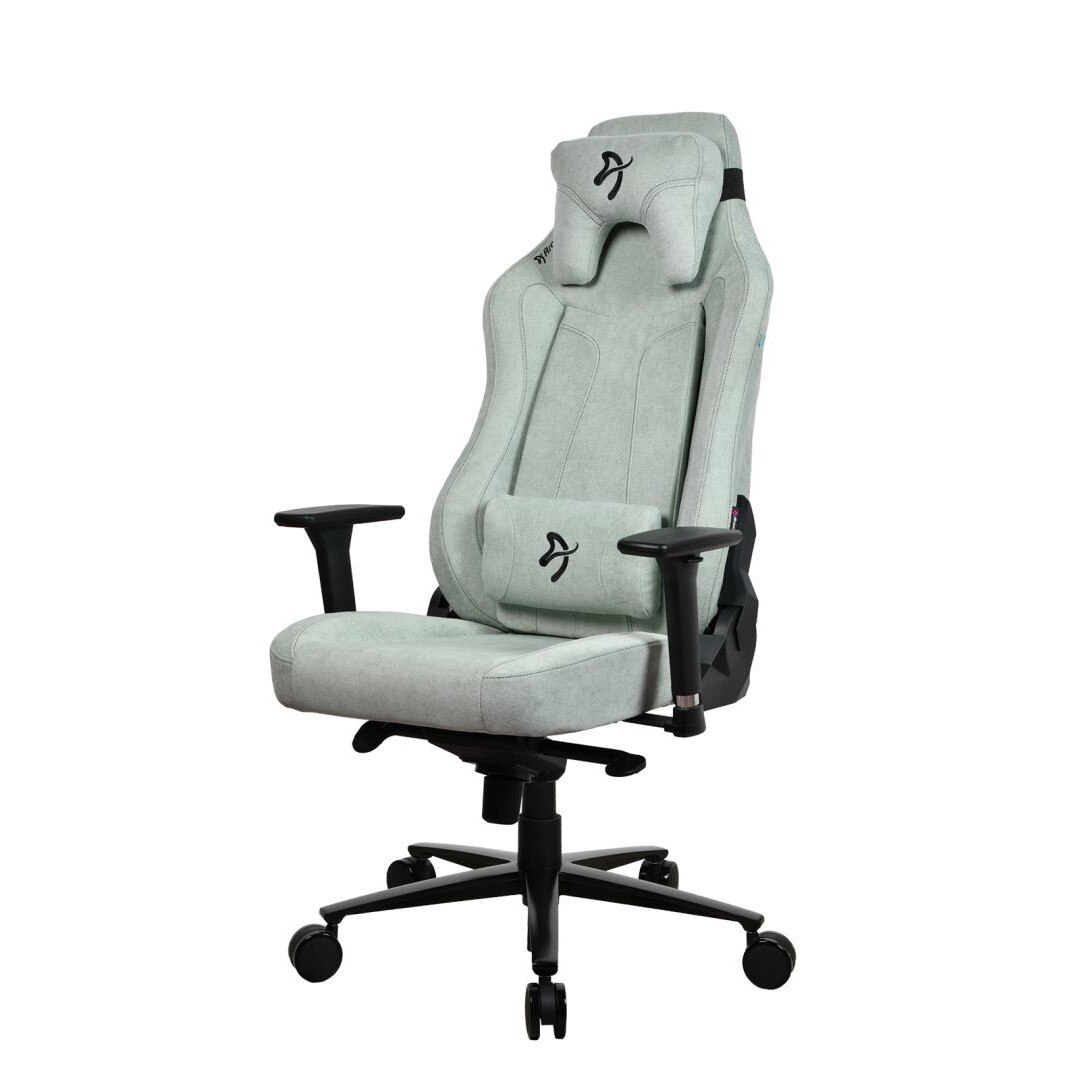 Scaun gaming, Arozzi, Textil, Capacitate maxima 120kg, Verde - eMAG.ro