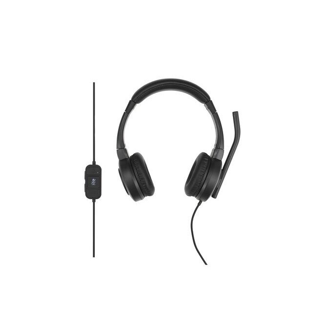 Casti fara fir, Kensington, Conectare USB-C, Negru - eMAG.ro
