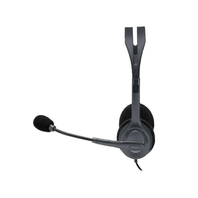 Casti stereo Logitech, Negru - eMAG.ro
