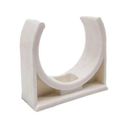 Cleme pentru tevi de apa, Llwl, PVC, Alb, 40 mm - eMAG.ro