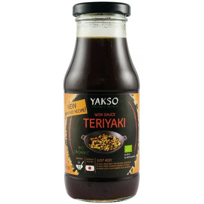 Sos pentru Wok Teriyaki Eco 240 mililitri Yakso - eMAG.ro