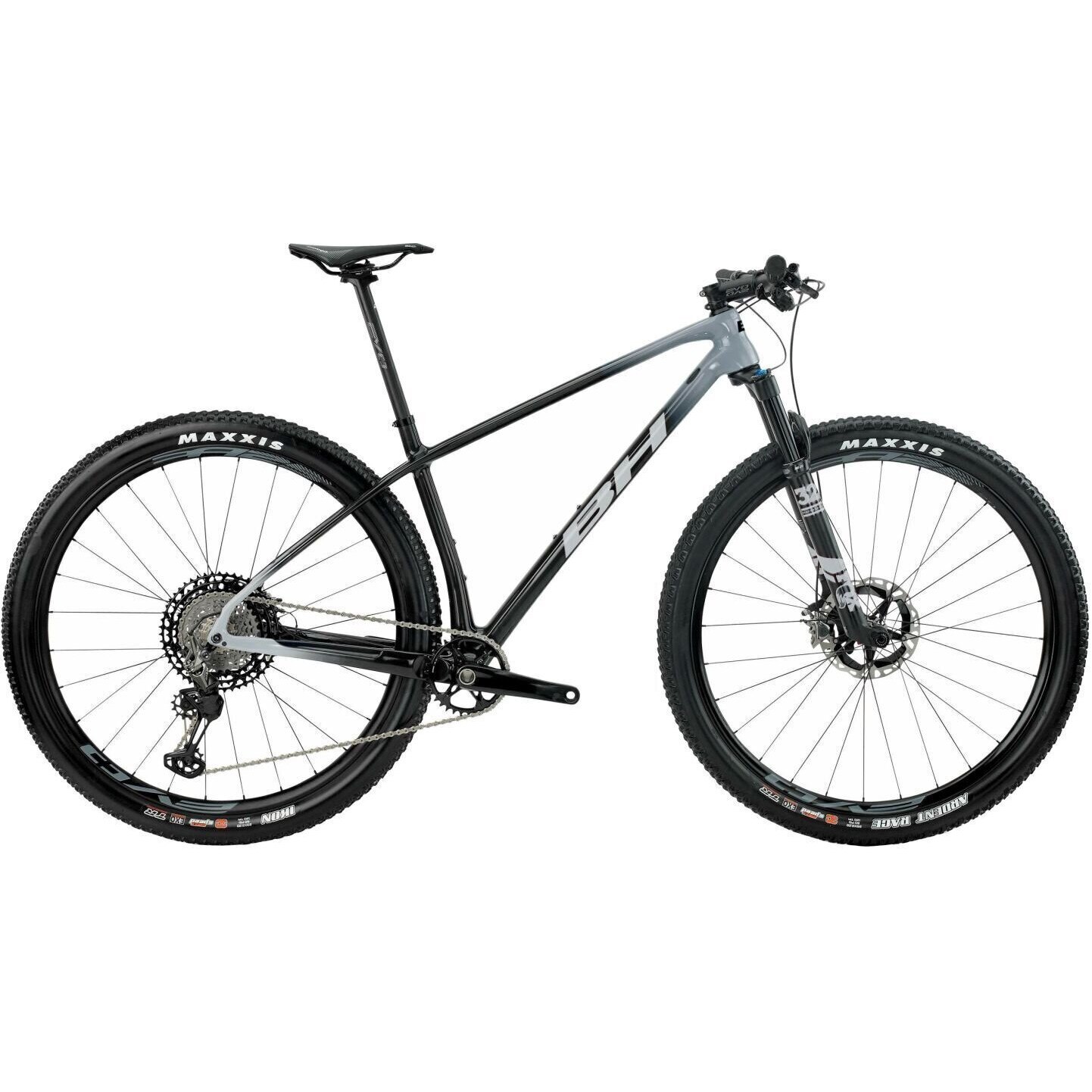 Bicicleta Hardtail Ultimate EVO 9.9, BH Bikes, Carbon, Negru/Gri, M ...