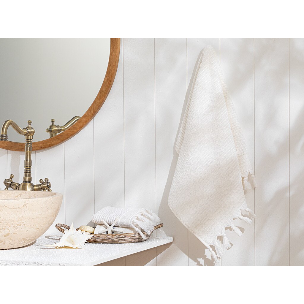 Prosop de fata, English Home, Lima, 100% bumbac, 50x70 cm, ecru - eMAG.ro