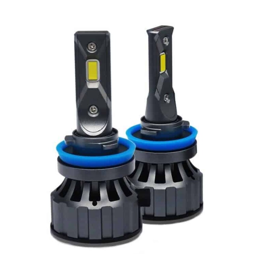 Set 2x Becuri led H11 Canbus 120W, lumina alb-rece, 12000 lumeni - eMAG.ro