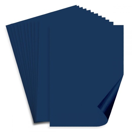 Carton color 220G/mp, 50X70 cm, 20 coli, albastru safir - eMAG.ro