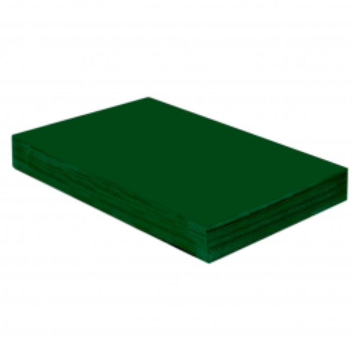 Carton color 160G/mp, A4, 250 coli, verde padure - eMAG.ro