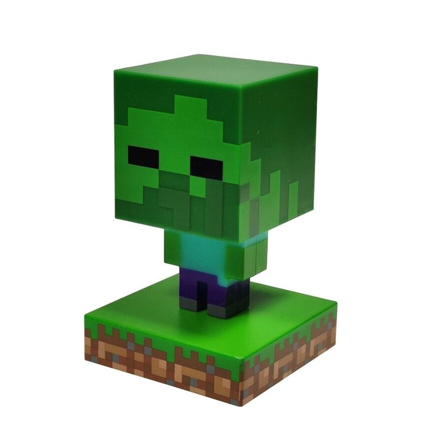 Minecraft éjjeli lámpa Zombie 3D 10cm - eMAG.hu