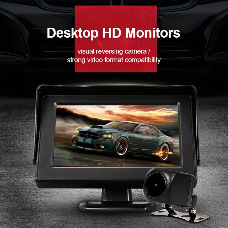 Monitor Auto 4, 3 inch camera cu 4 pini ajutor pentru marsarier cu ...