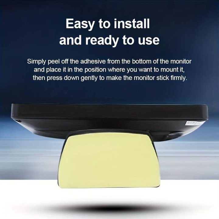 Monitor Auto 4, 3 inch camera cu 4 pini ajutor pentru marsarier cu ...