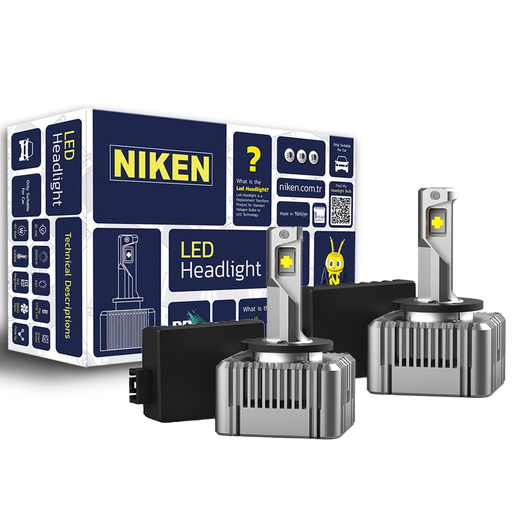 Set 2 becuri LED D3S Niken ProSeries - eMAG.ro