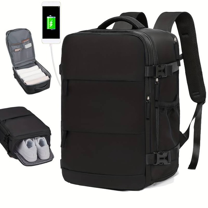 Rucsac multifunctional, Rezistent la apa, spatios, cu Port de incarcare ...