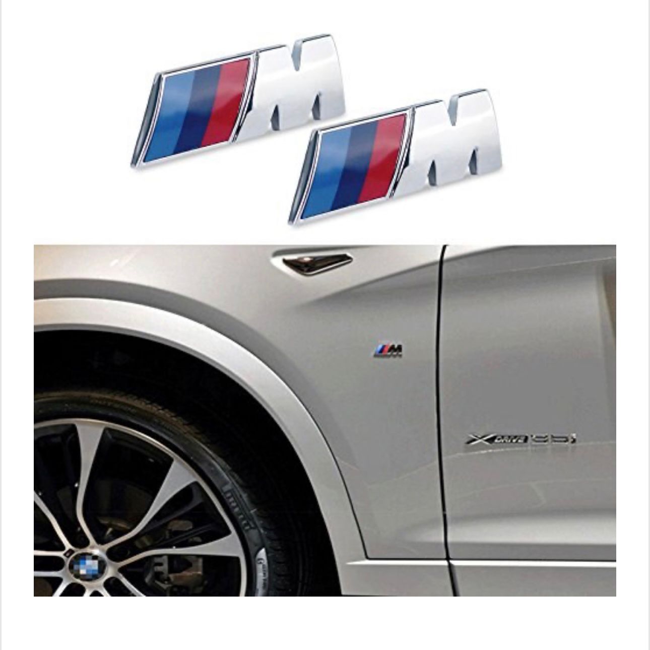 Комплект 2М емблеми за калници BMW - eMAG.bg