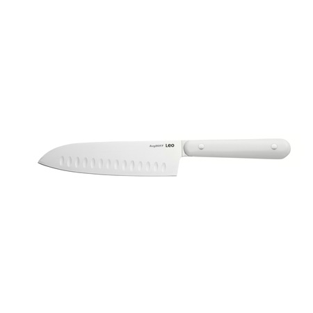 Cutit BergHOFF Santoku Spirit, 17.5cm, Otel, ABS, Alb - eMAG.ro