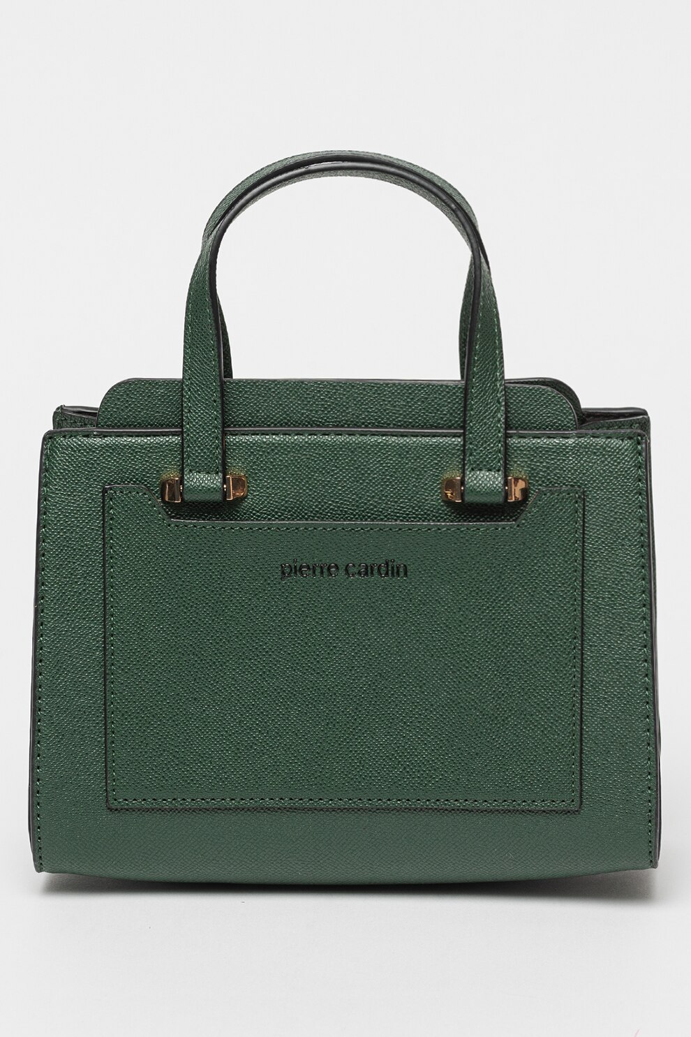 Pierre Cardin, Geanta de piele ecologica cu bareta de umar si logo ...