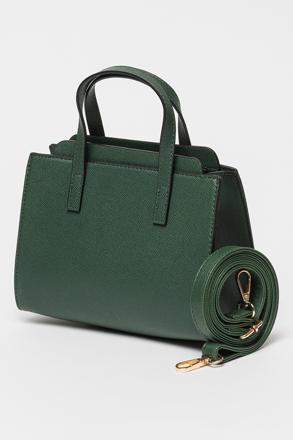 Pierre Cardin, Geanta de piele ecologica cu bareta de umar si logo ...