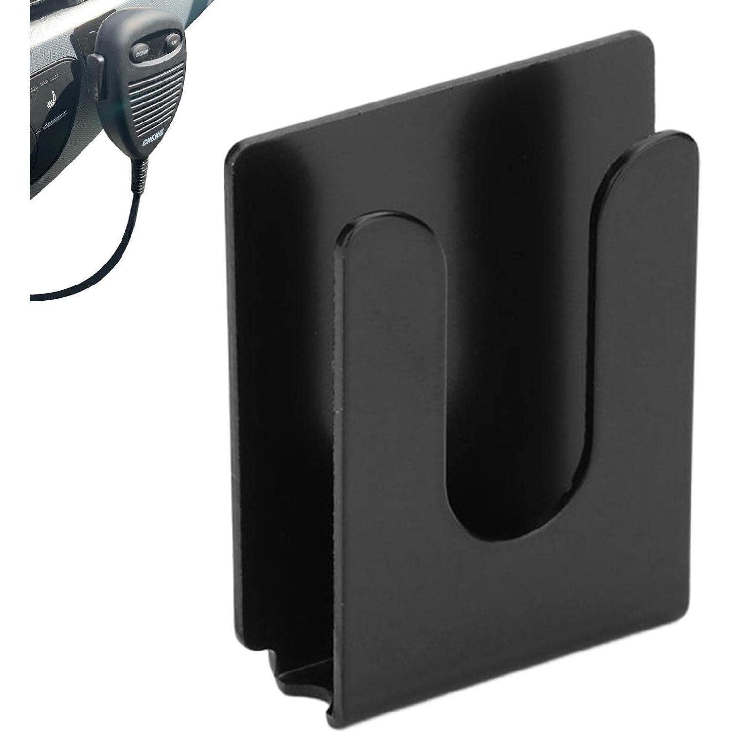 Suport adeziv pentru statie, LLWL, Metal, 35x30mm, Negru - eMAG.ro