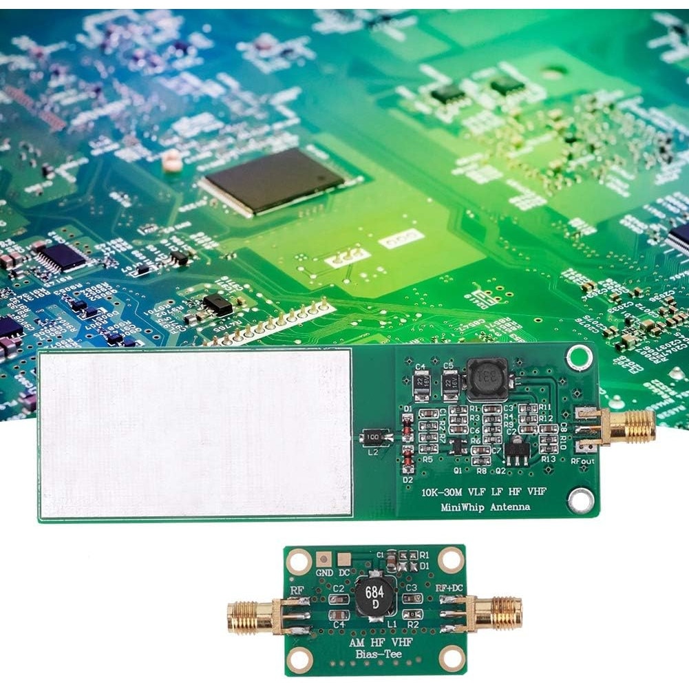 Set 2 antene active, Llwl, Mini-Whip, Verde - eMAG.ro