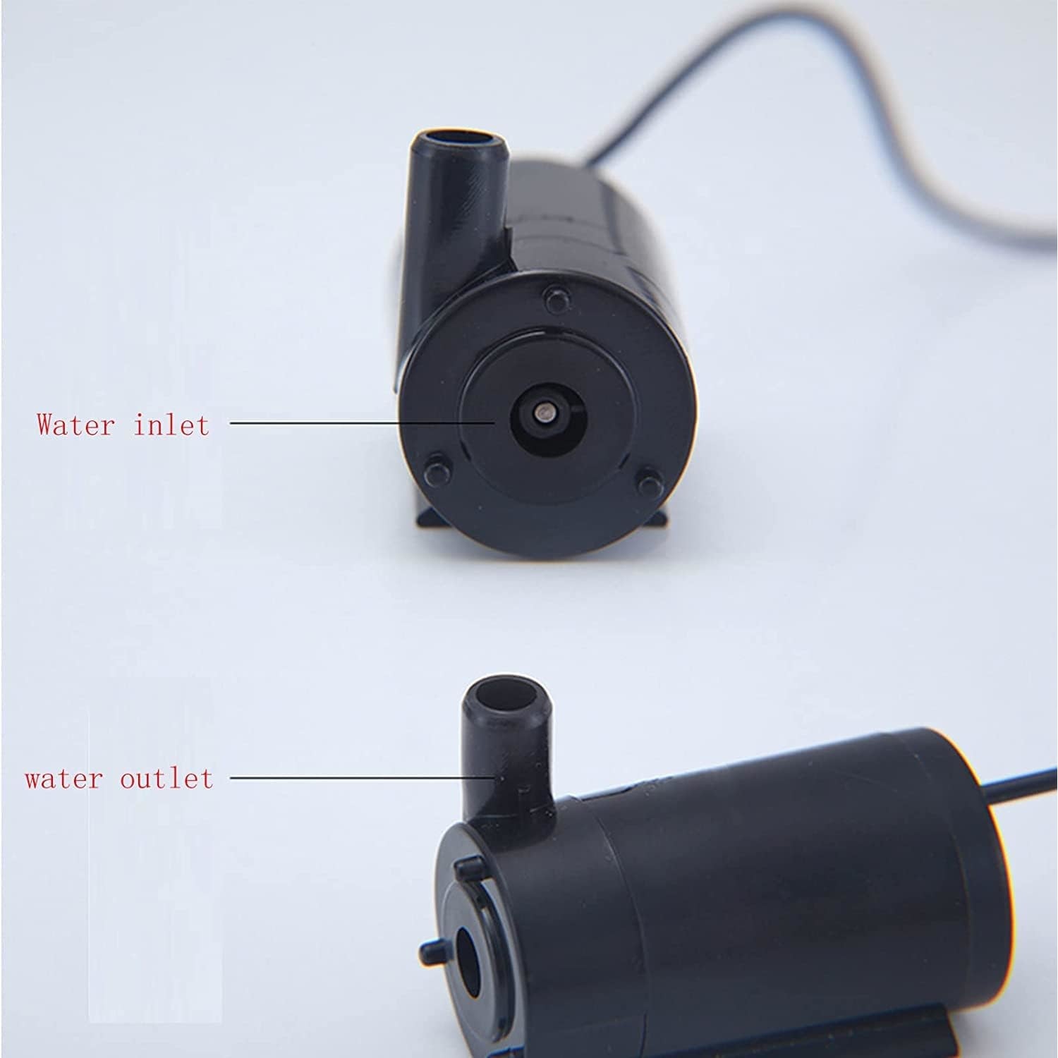 Mini pompa submersibila, LLWL, DC 3V 5V, Negru - eMAG.ro